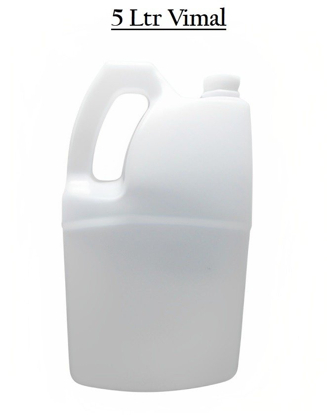 5 Ltr Vimal White Jerry Can – Mcpipwala